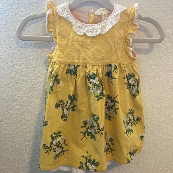 Matilda Jane | Dresses | Matilda Jane 62m Yellow Floral Pattern Summer ...